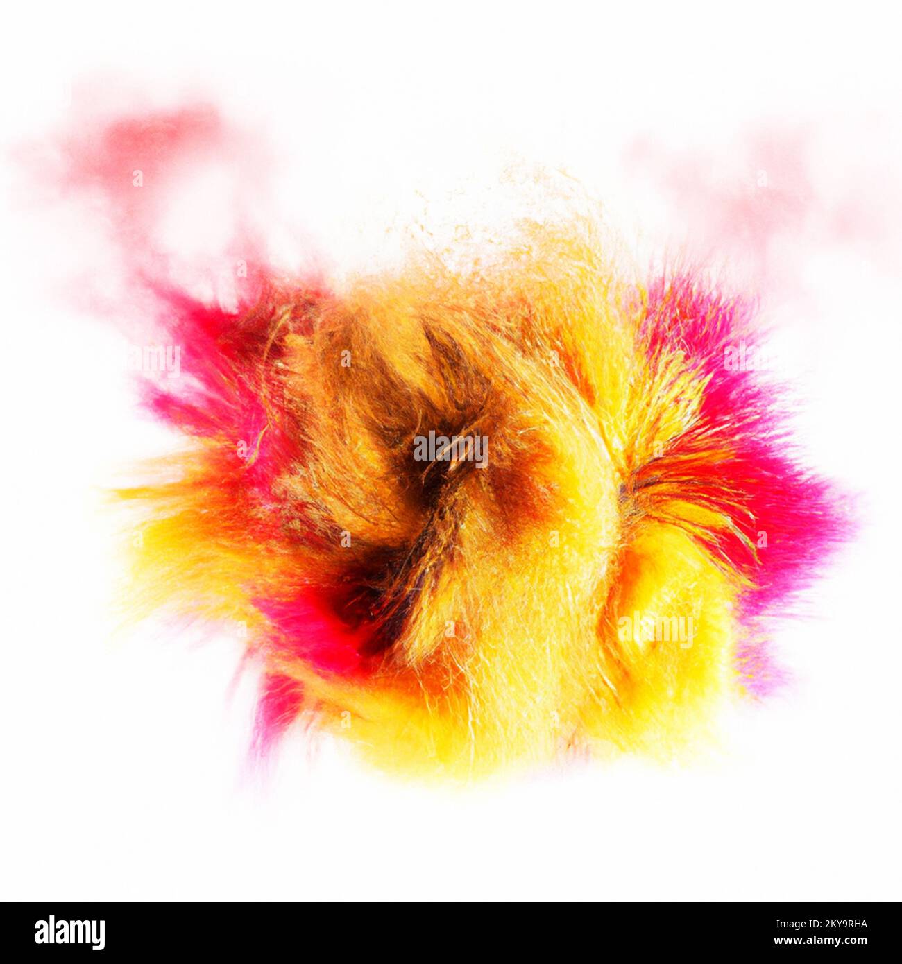 Powder explosion illustration with texture and color Stock Photo - Alamy