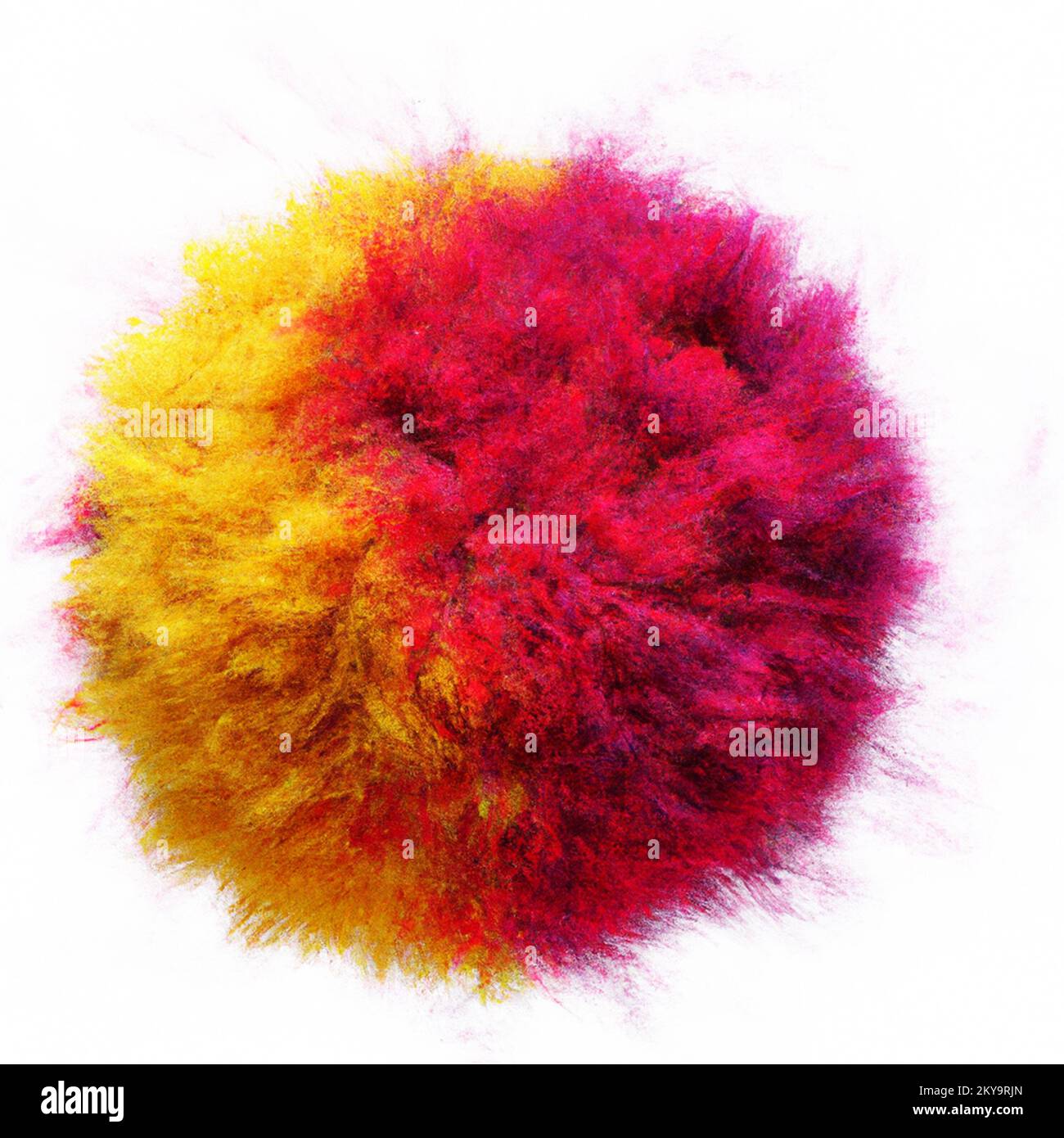 Powder explosion illustration with texture and color Stock Photo - Alamy