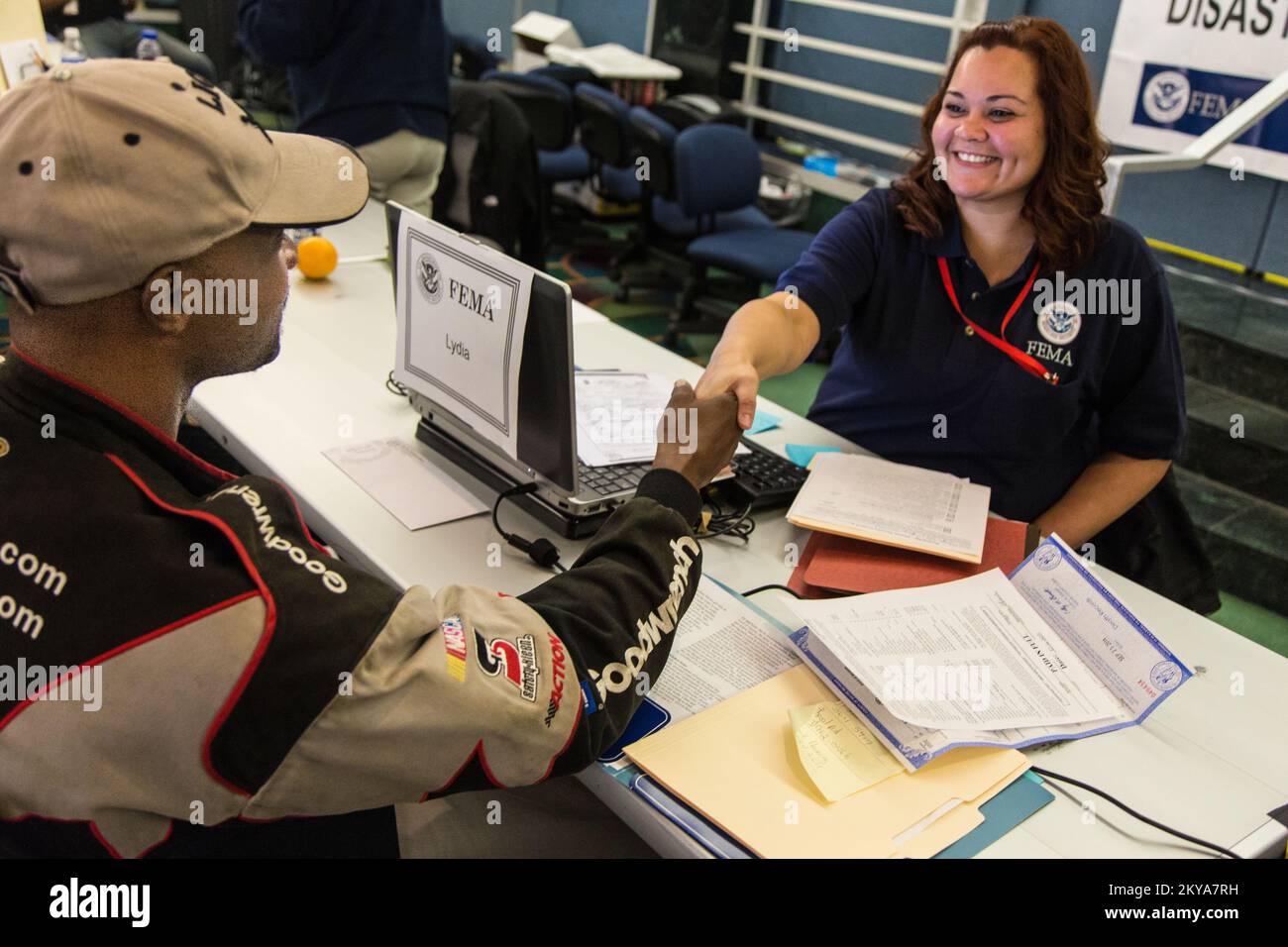 Detroit, MI, October 9, 2014 - Lydia Creso, FEMA Applicant Services ...