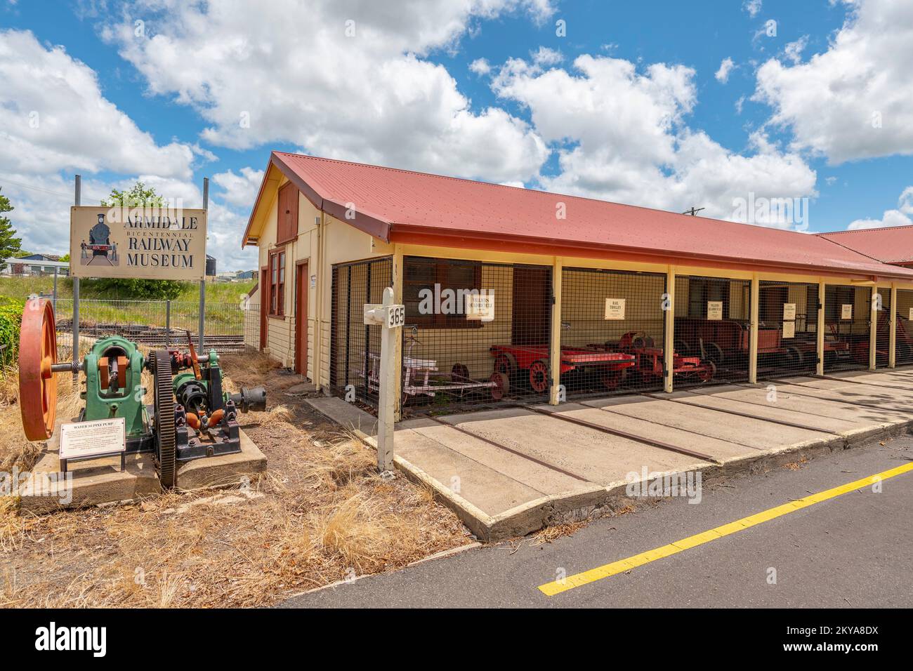 Armidale bicentennial railway museum hi-res stock photography and ...