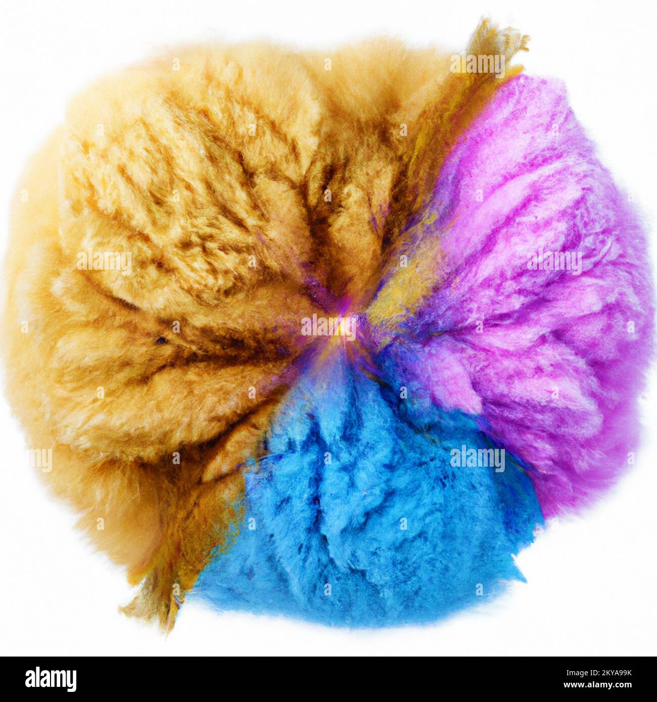 Powder explosion illustration with texture and color Stock Photo - Alamy