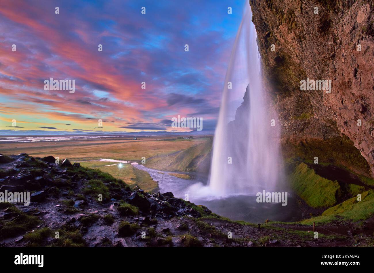 Step behind the veil of Seljalandsfoss, Iceland’s iconic waterfall, for ...