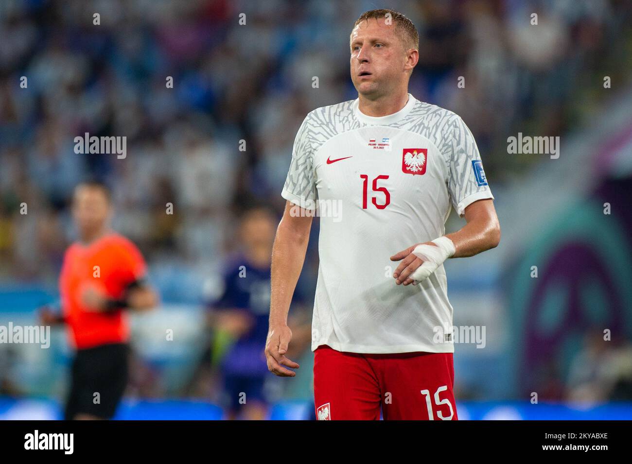 Doha, Qatar. 30th Nov, 2022. Kamil Glik of Poland during the FIFA World ...