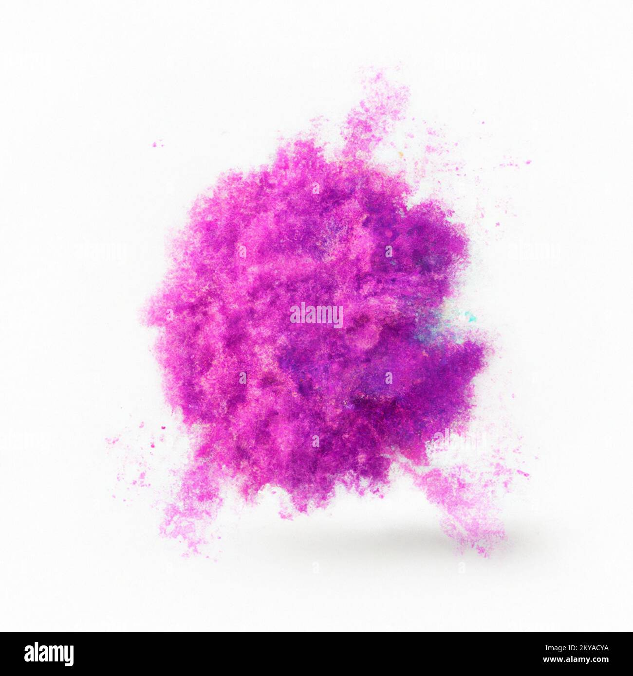 Powder explosion illustration with texture and color Stock Photo - Alamy