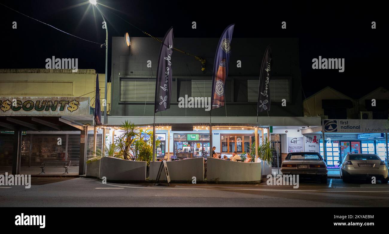 The Main street of Murwillumbah in the northern rivers, new south wales ...