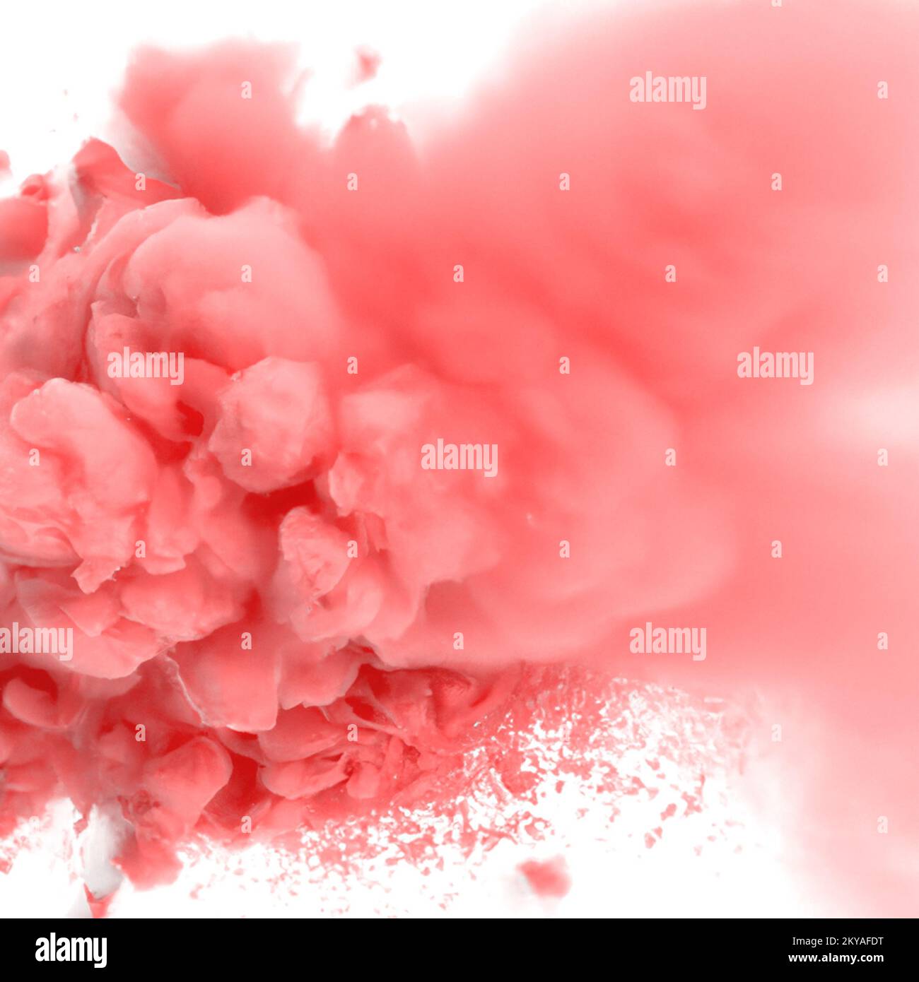 Powder explosion illustration with texture and color Stock Photo - Alamy