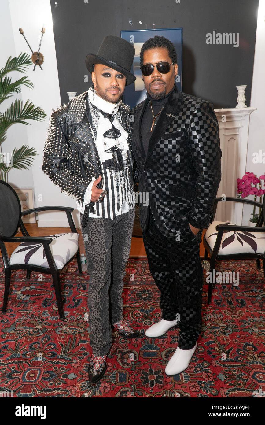 Aaron Paul and Erick "Mr Major" Shervington attend Popstar Aaron Paul ...