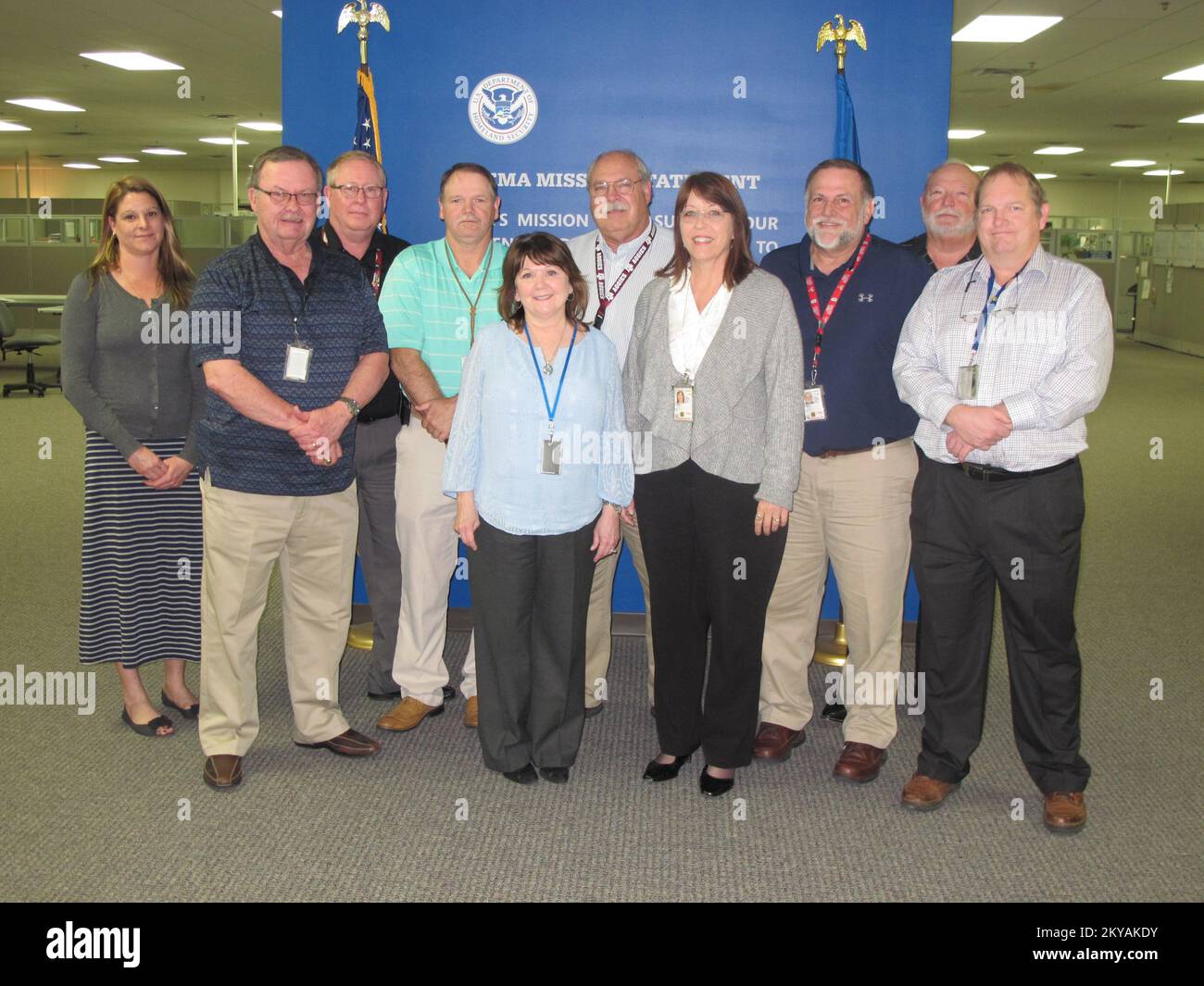 Members of the FEMA Region VI Public Assistance Centralized Processing ...