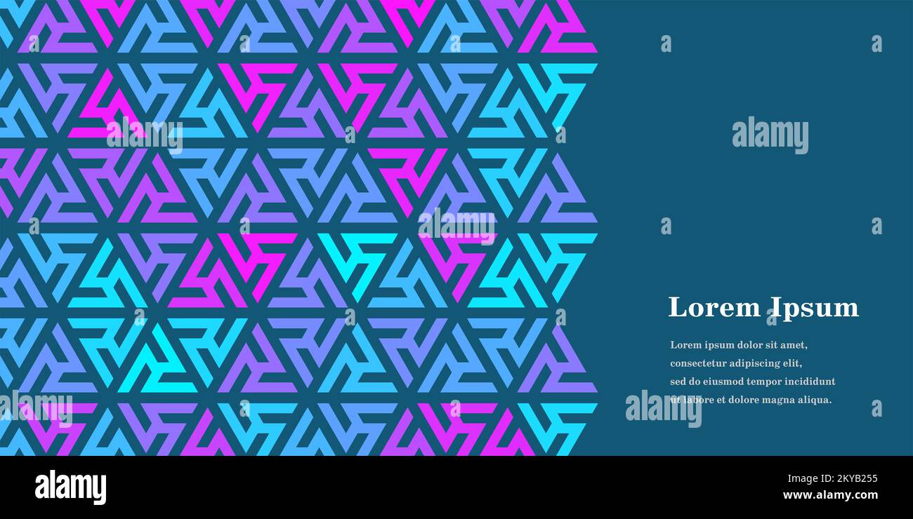 abstract blue purple triangle, geometric texture background, polygon pattern, network concept ...