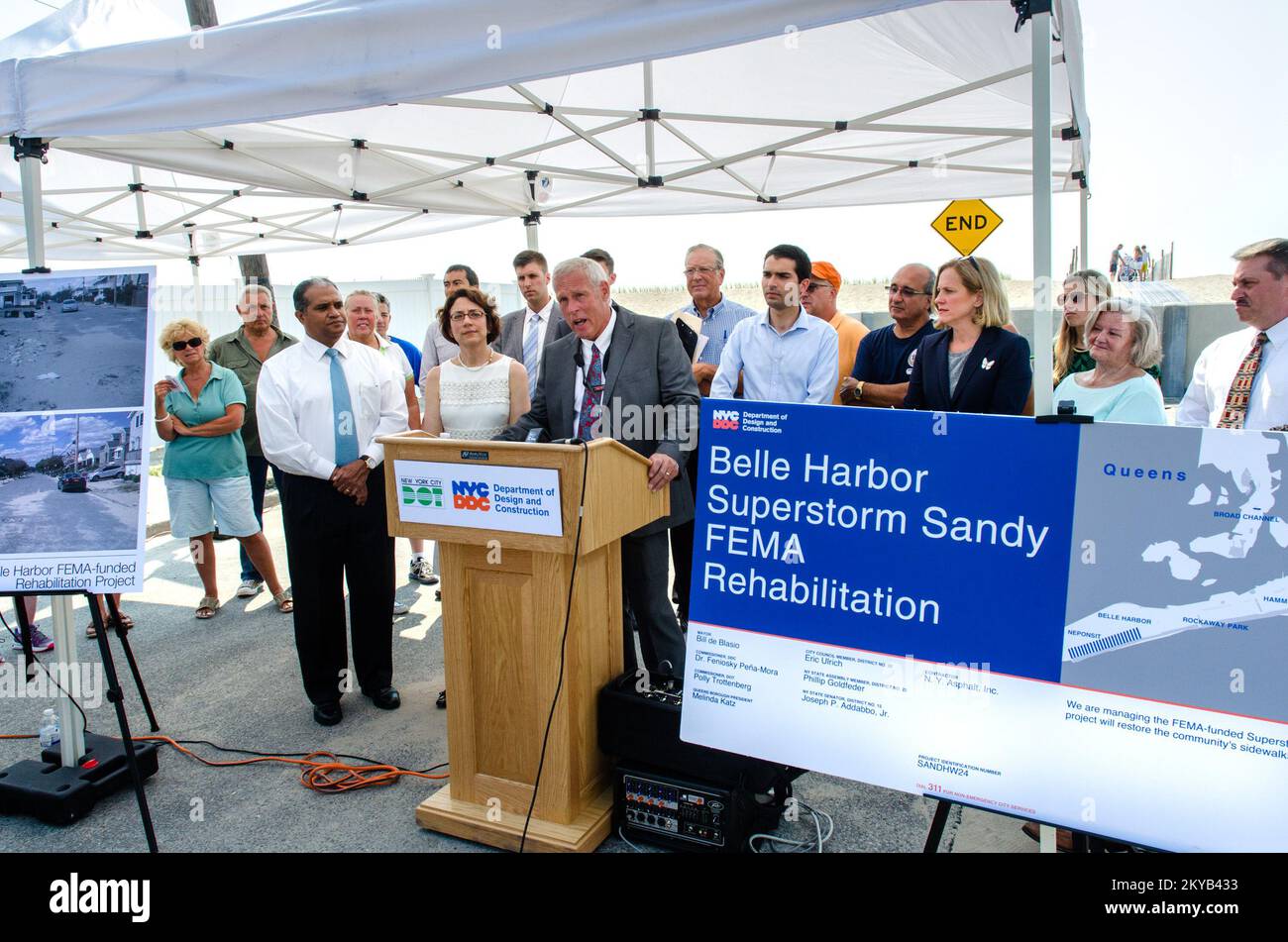 NYC DOT Breaks Ground On Reconstruction of Belle Harbor. New York ...