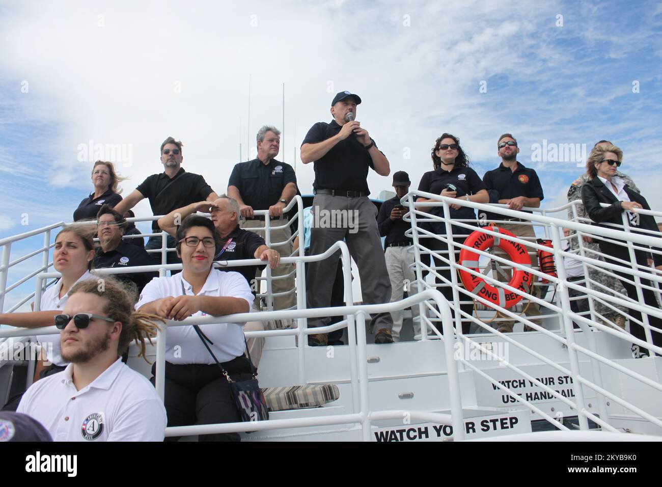 Members of FEMA's National IMAT West toured the Port of Long Beach ...