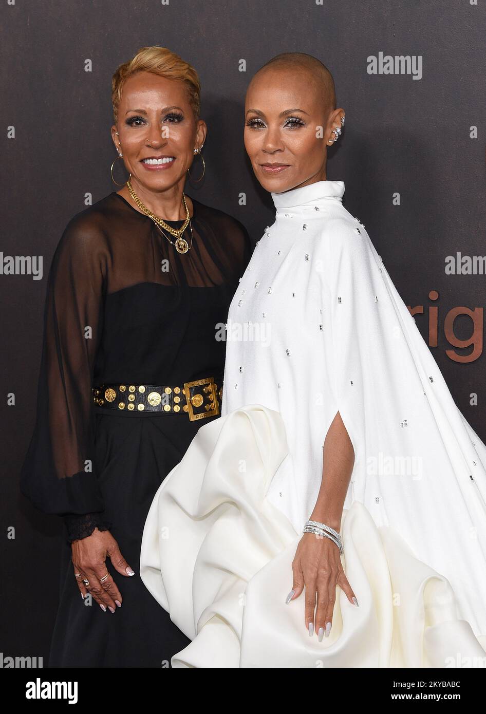 Adrienne Banfield-Norris and Jada Pinkett Smith arriving to the ...