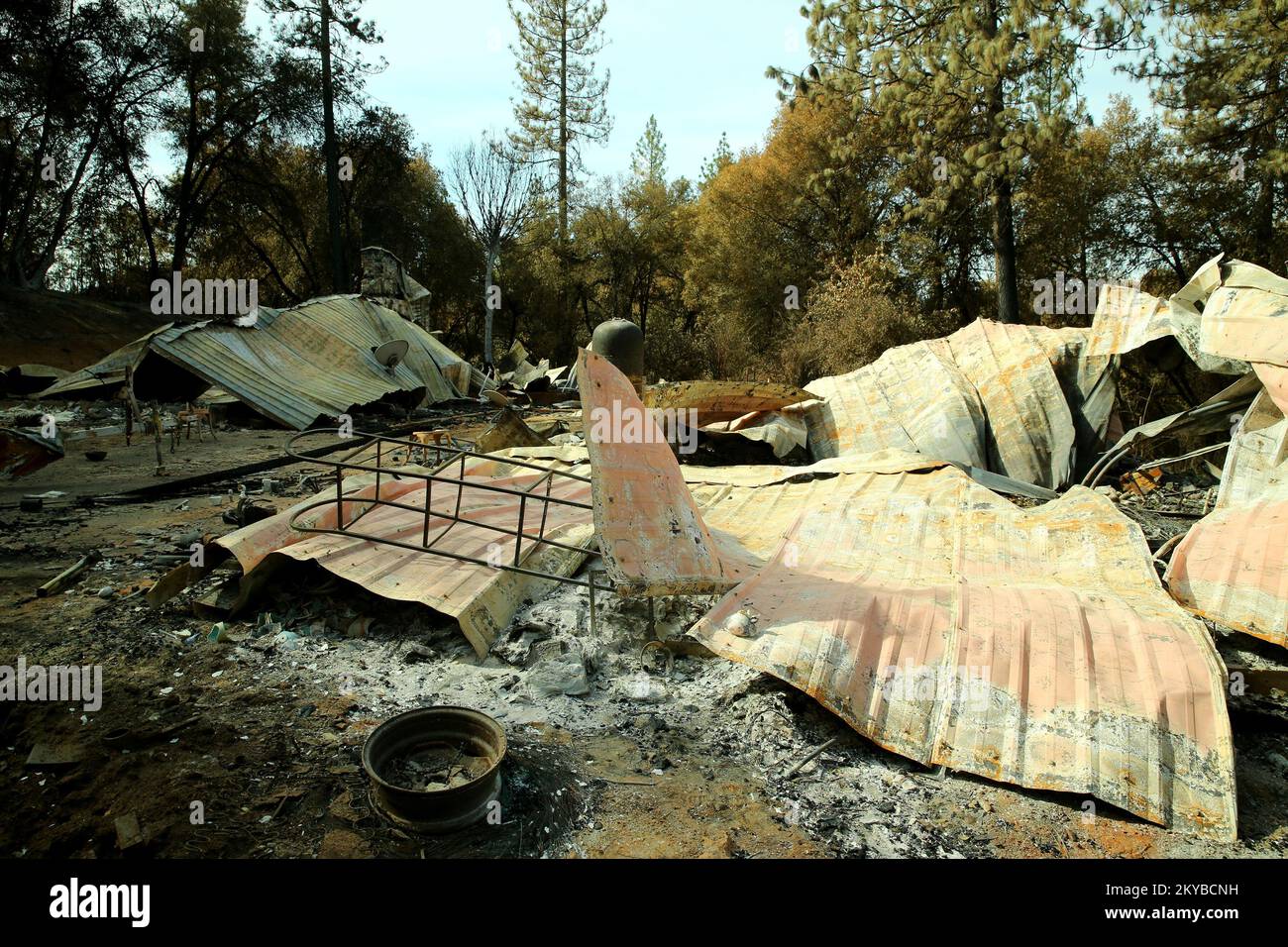 Wildfire prevention rebuilding hi-res stock photography and images - Alamy