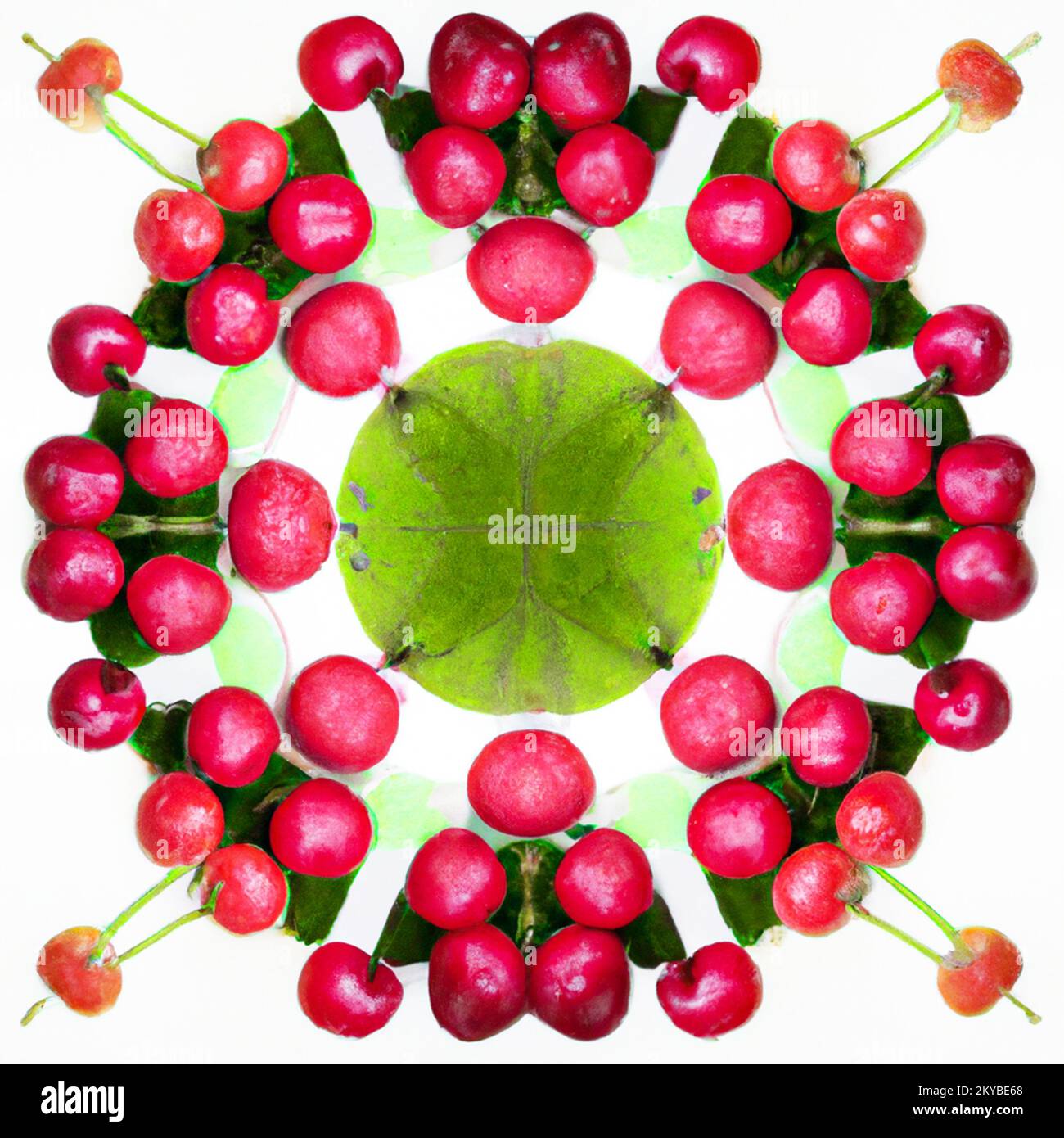 A colorful mandala illustration with symmetry and decorative design ...