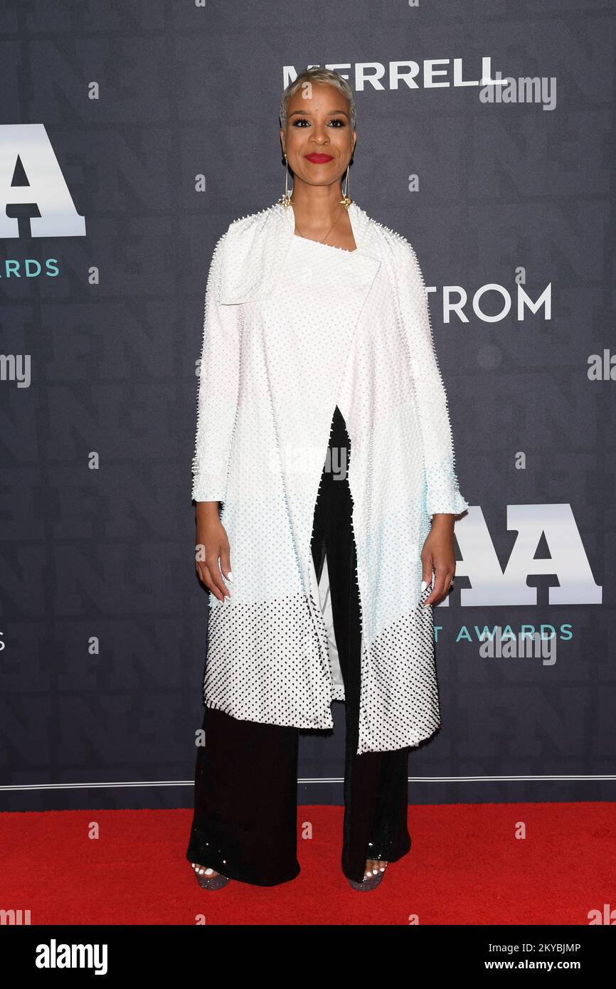 Brandice Daniel attends the 36th Annual Footwear News Achievement ...