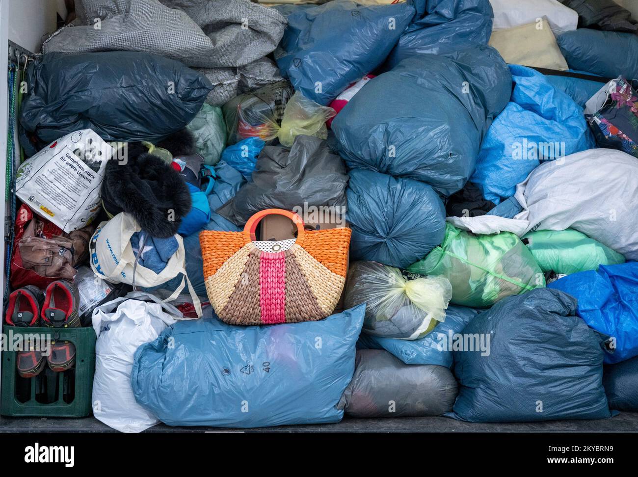 Homeless clothing clothes hi-res stock photography and images - Alamy