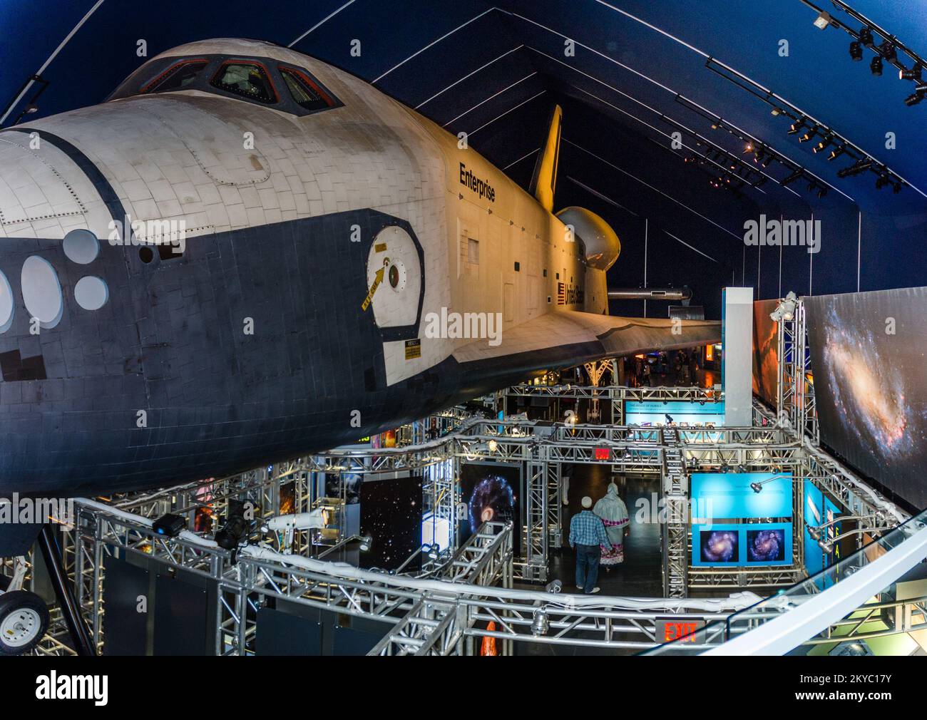 Space Shuttle Enterprise Damaged
