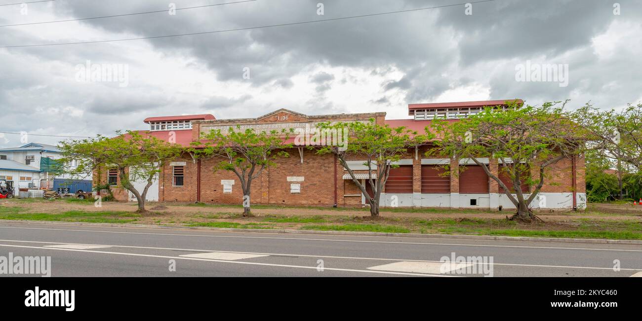 The old Port Curtis Co-operative Dairy Association Ltd Factory building ...