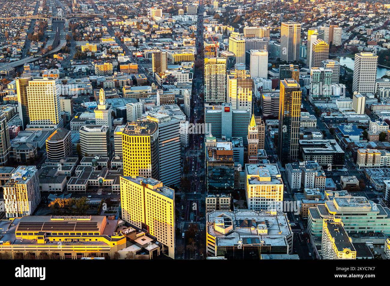 Aerial shots of Oakland, California Stock Photo - Alamy