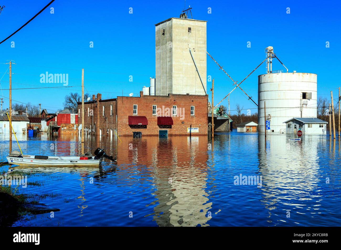 Flooding in St. Mary. Missouri Severe Storms, Tornadoes, Straight-line ...