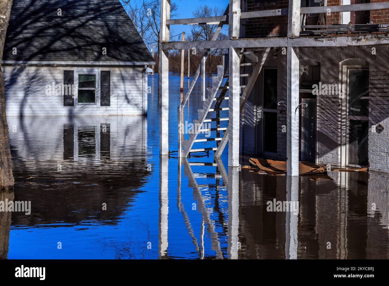 Flooding in St. Mary. Missouri Severe Storms, Tornadoes, Straight-line ...