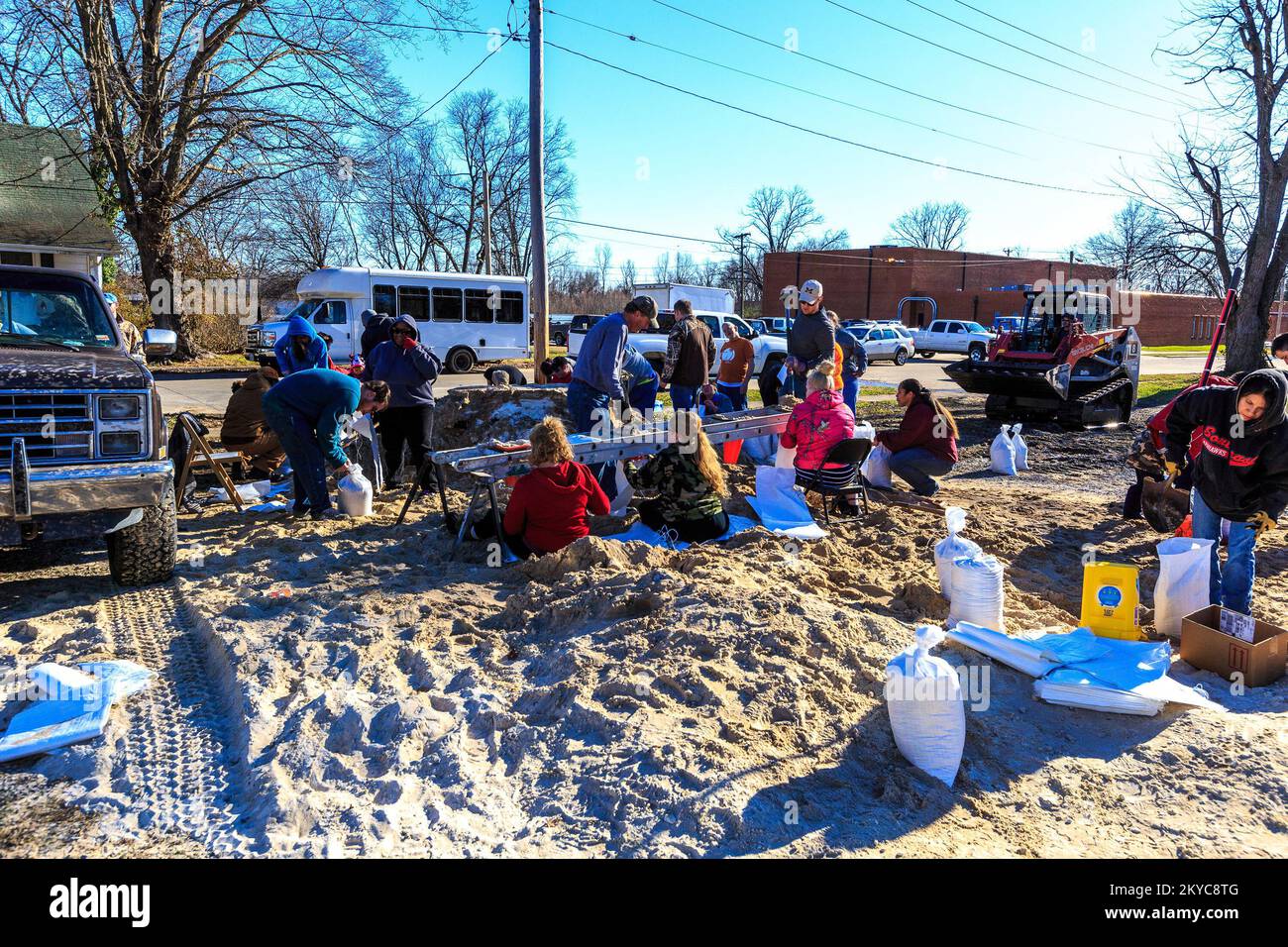 Flooding In Cape Girardeau.. Photographs Relating to Disasters and ...