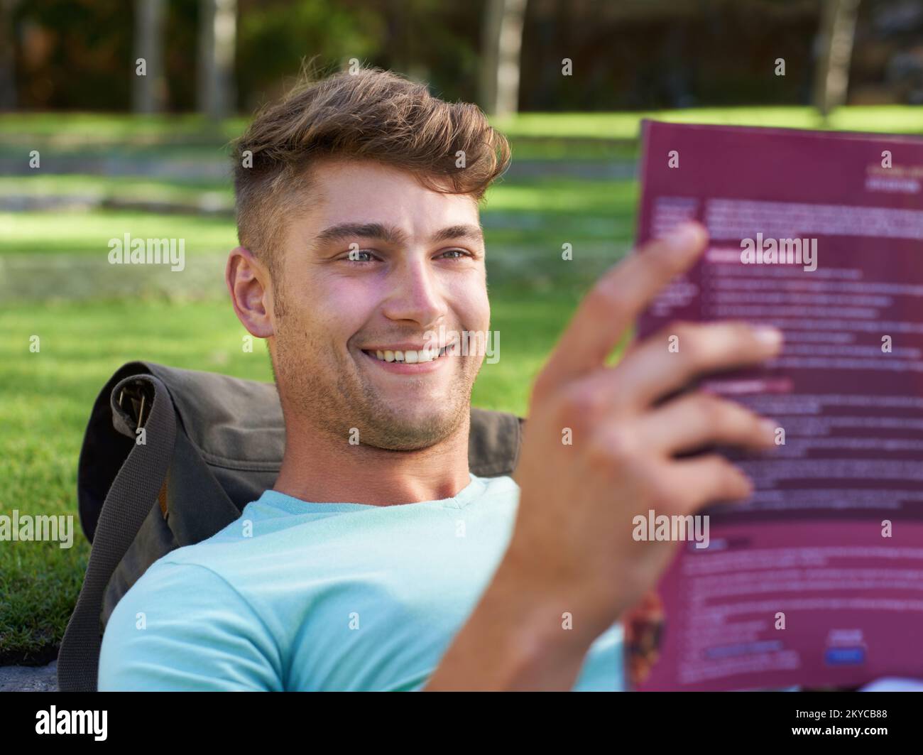 Studying textbook hi-res stock photography and images - Alamy