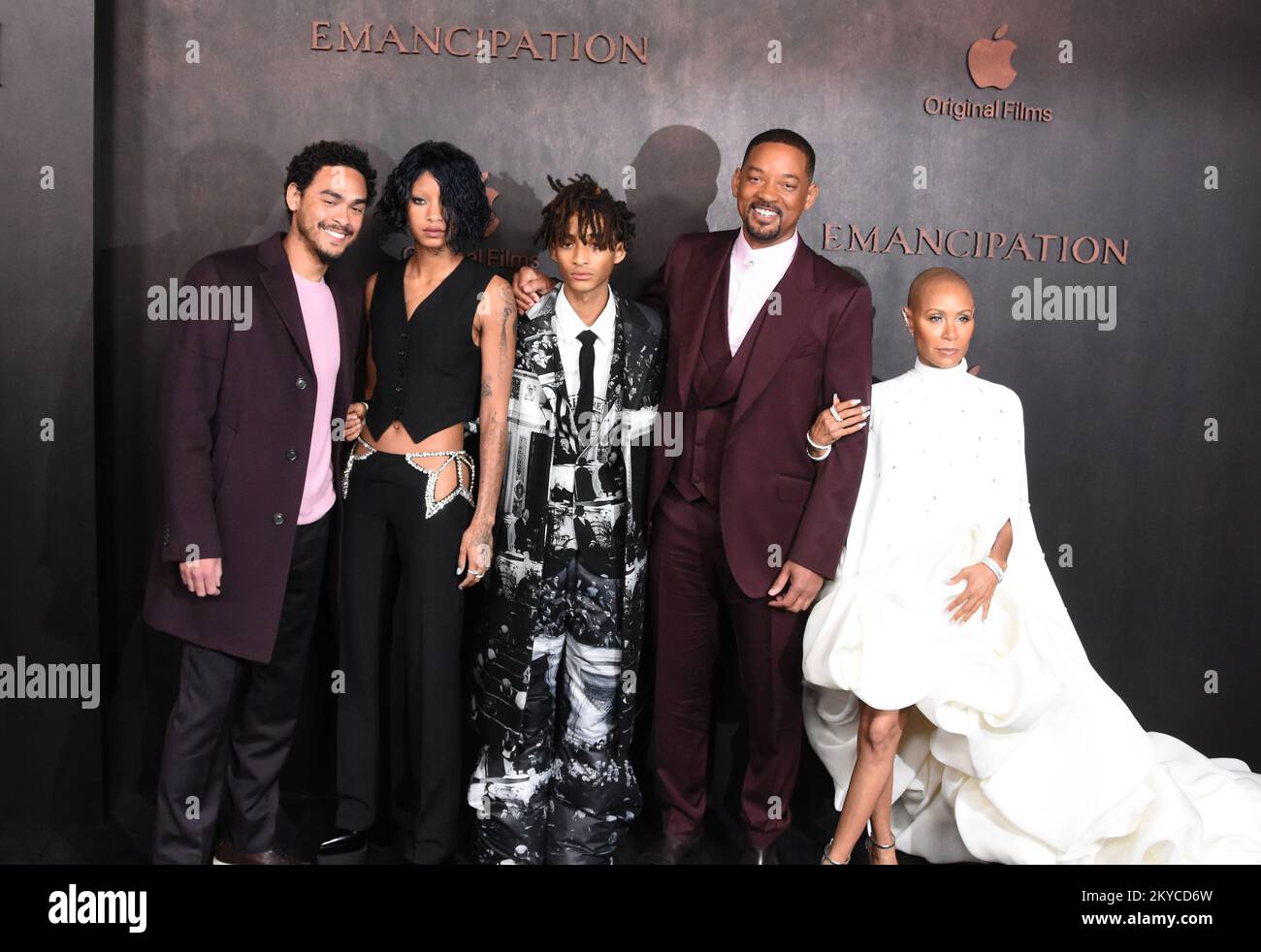 Los Angeles, California, USA 30th November 2022 (L-R) Actor Trey Smith ...