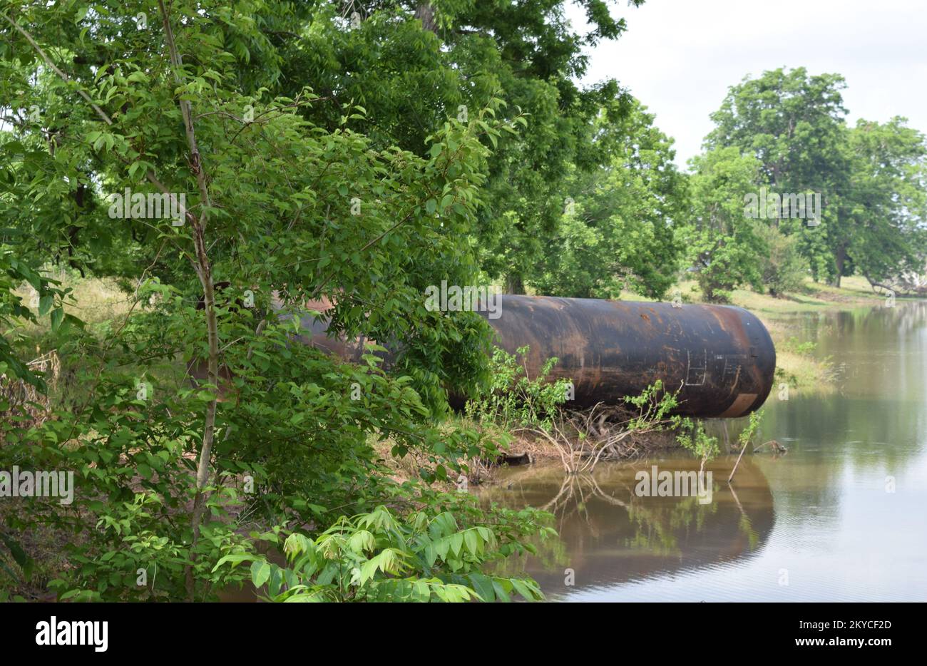 Texas' storm April 17 through 24 washed out a 10-foot Irons Creek ...