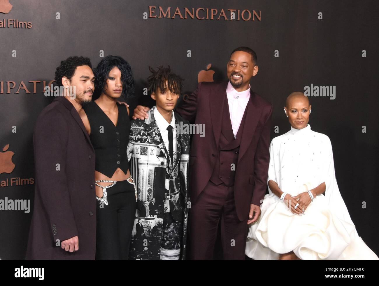 Los Angeles, California, USA 30th November 2022 (L-R) Actor Trey Smith ...