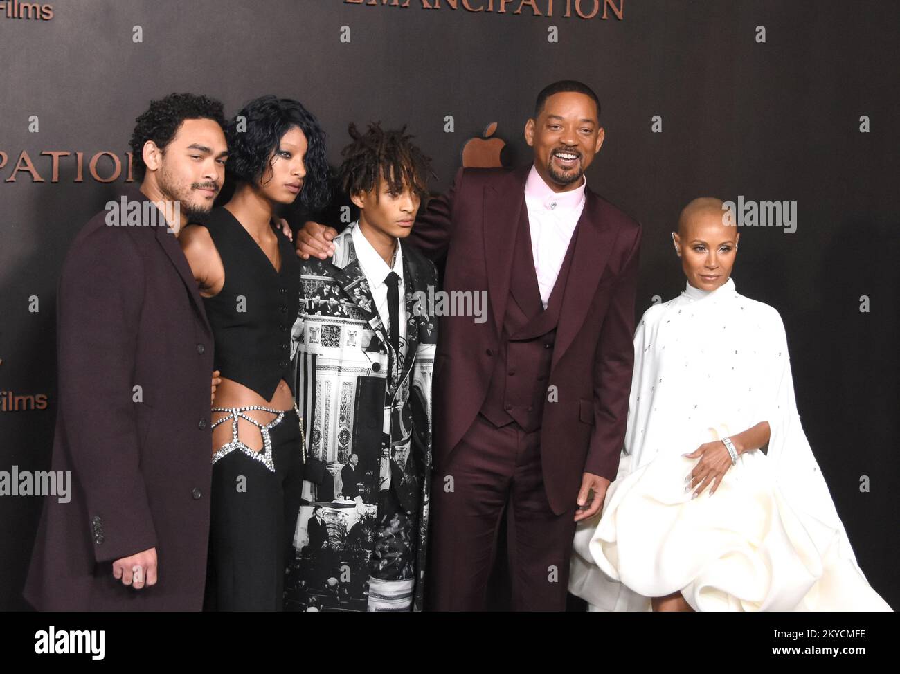 Los Angeles, California, USA 30th November 2022 (L-R) Actor Trey Smith ...