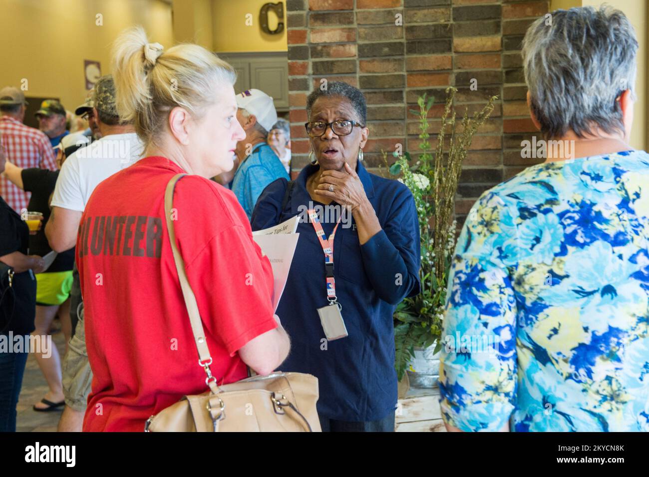 Town hall meeting with survivors hi-res stock photography and images ...