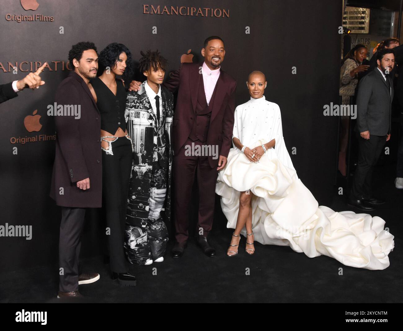 Los Angeles, California, USA 30th November 2022 (L-R) Actor Trey Smith ...