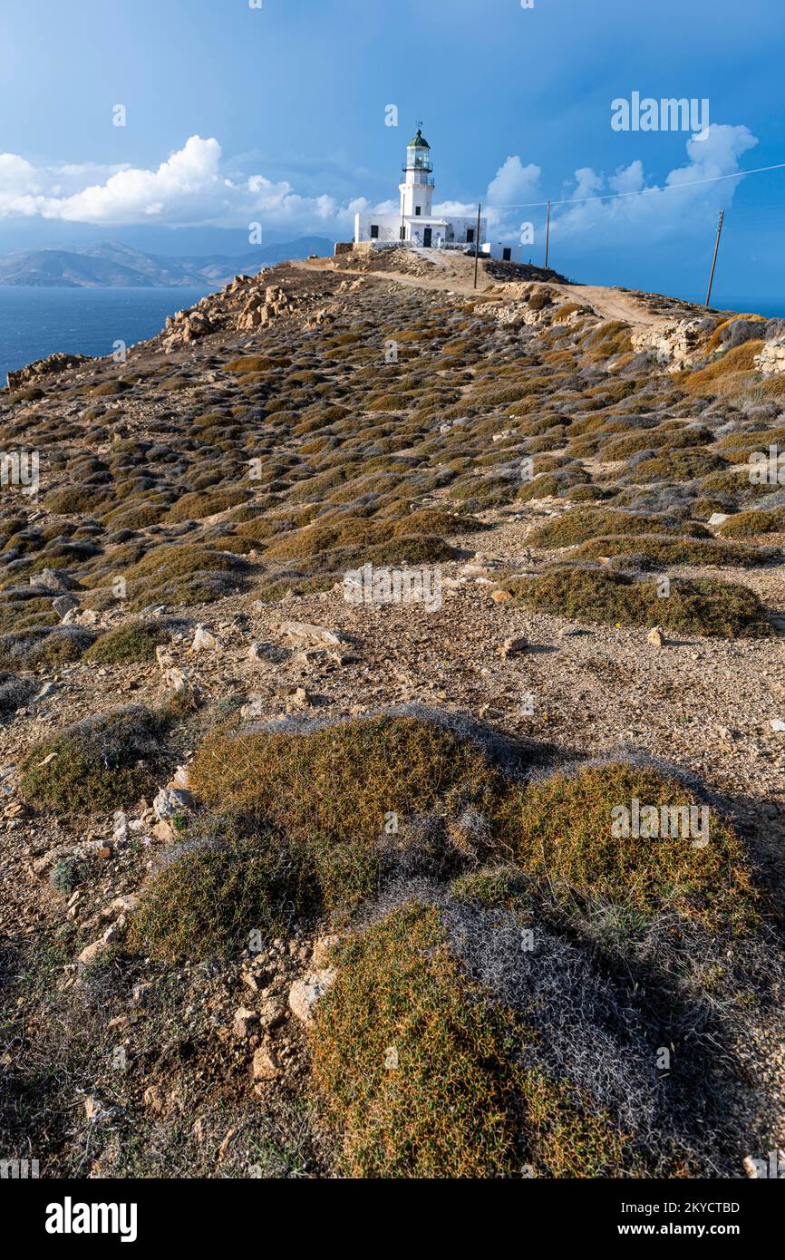 Armenistis lighthouse hi-res stock photography and images - Alamy