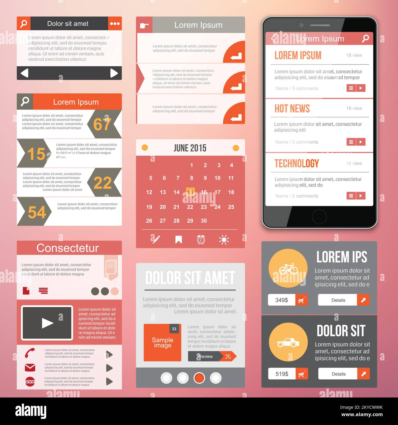 Ui and ux design hi-res stock photography and images - Alamy