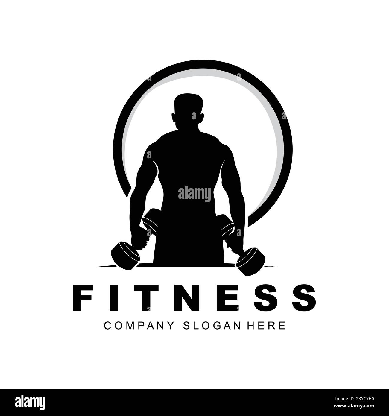 Gym Logo, Fitness Logo Vector, Design Suitable For Fitness, Sports ... Gym Logo, Fitness Logo Vector, Design Suitable For Fitness, Sports ...