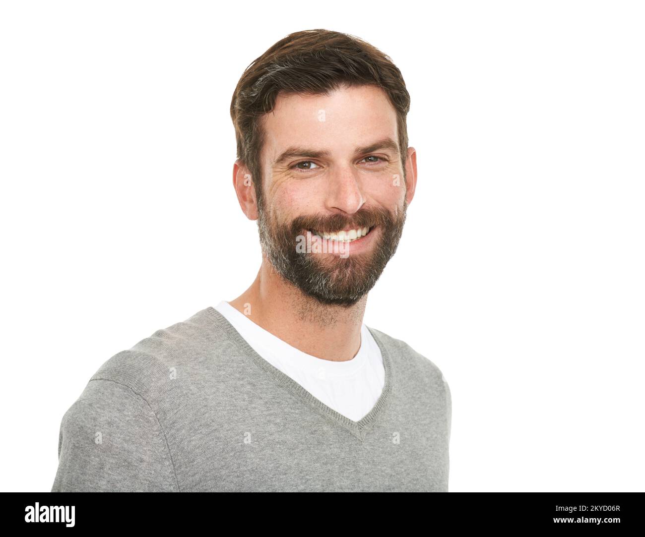 Young caucasian man smiles hi-res stock photography and images - Alamy