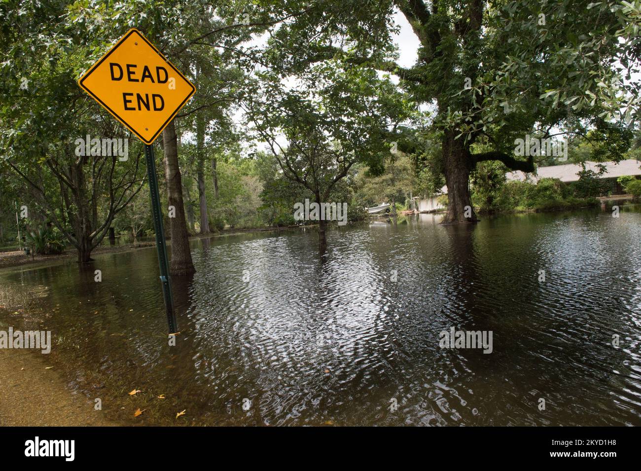 Receding floodwaters hi-res stock photography and images - Alamy