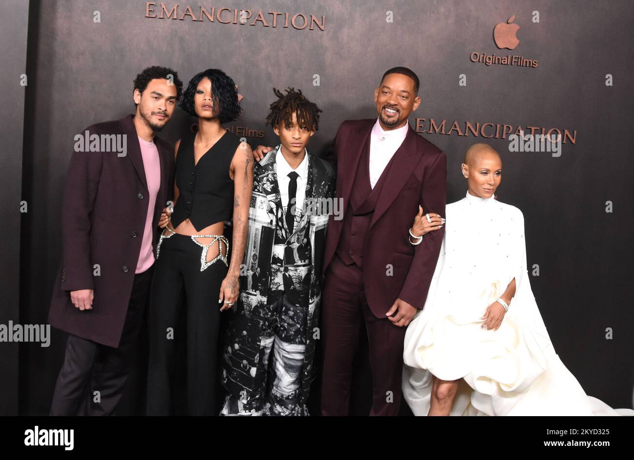 Los Angeles, California, USA 30th November 2022 (L-R) Actor Trey Smith ...