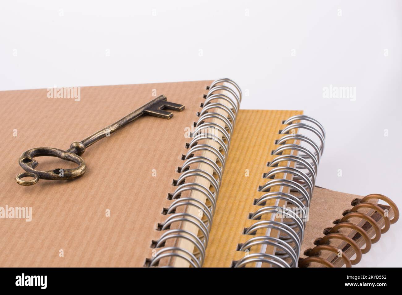 Spiral notebooks hi-res stock photography and images - Alamy