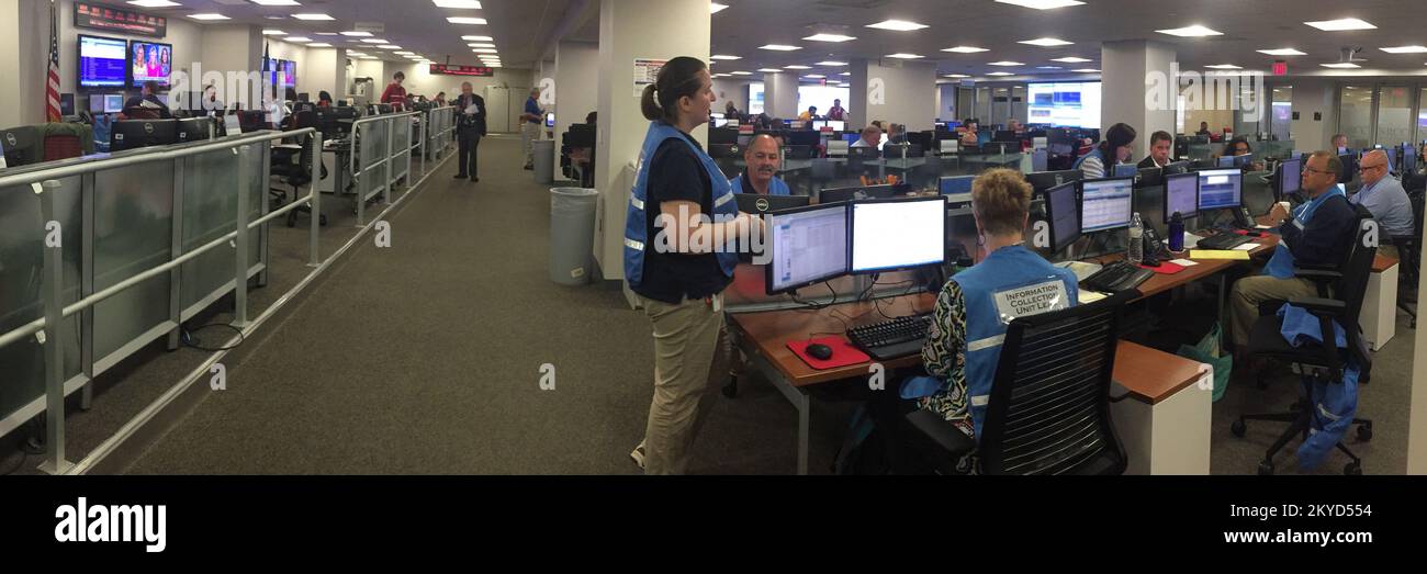 The National Response Coordination Center during its activation for ...
