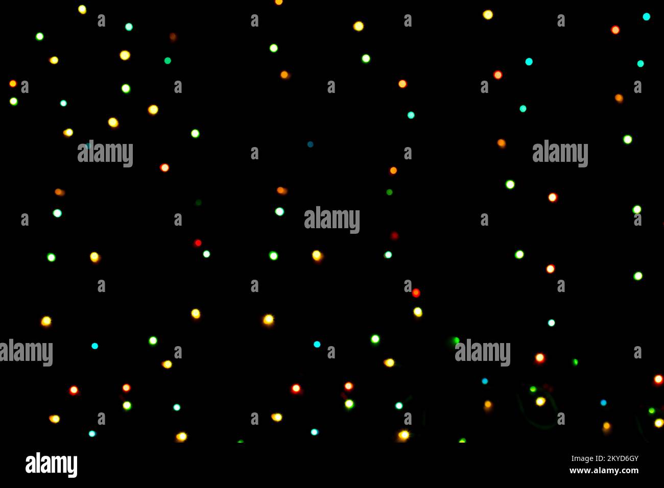 Background With Natural Bokeh And multi color lights Stock Photo - Alamy