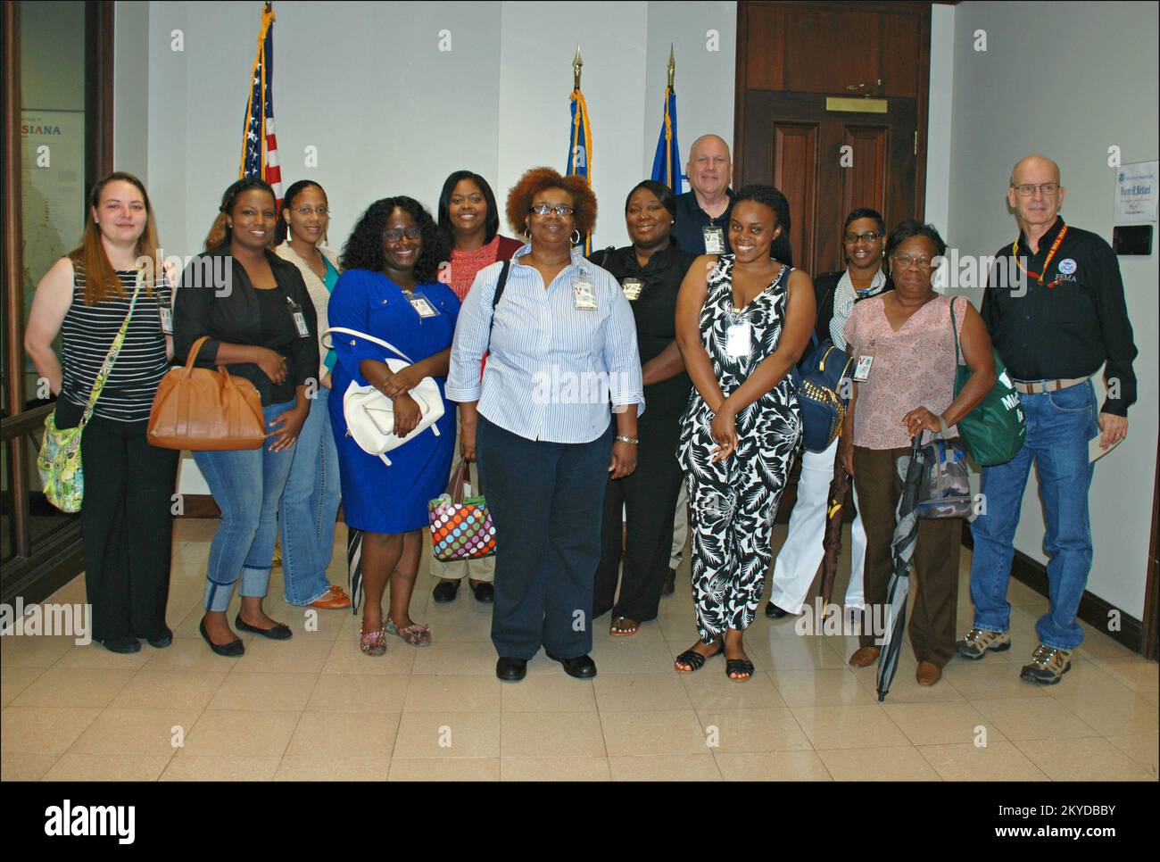 Federal Coordinating Officer Gerard M. Stolar welcomes a new group of ...