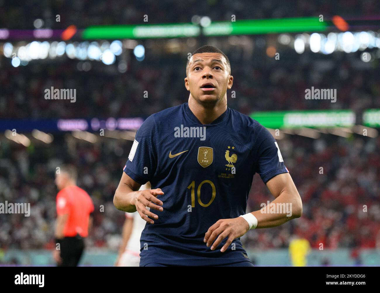 Al Rajjan, Qatar. 30th Nov, 2022. Fu all, World Cup, Tunisia - France ...