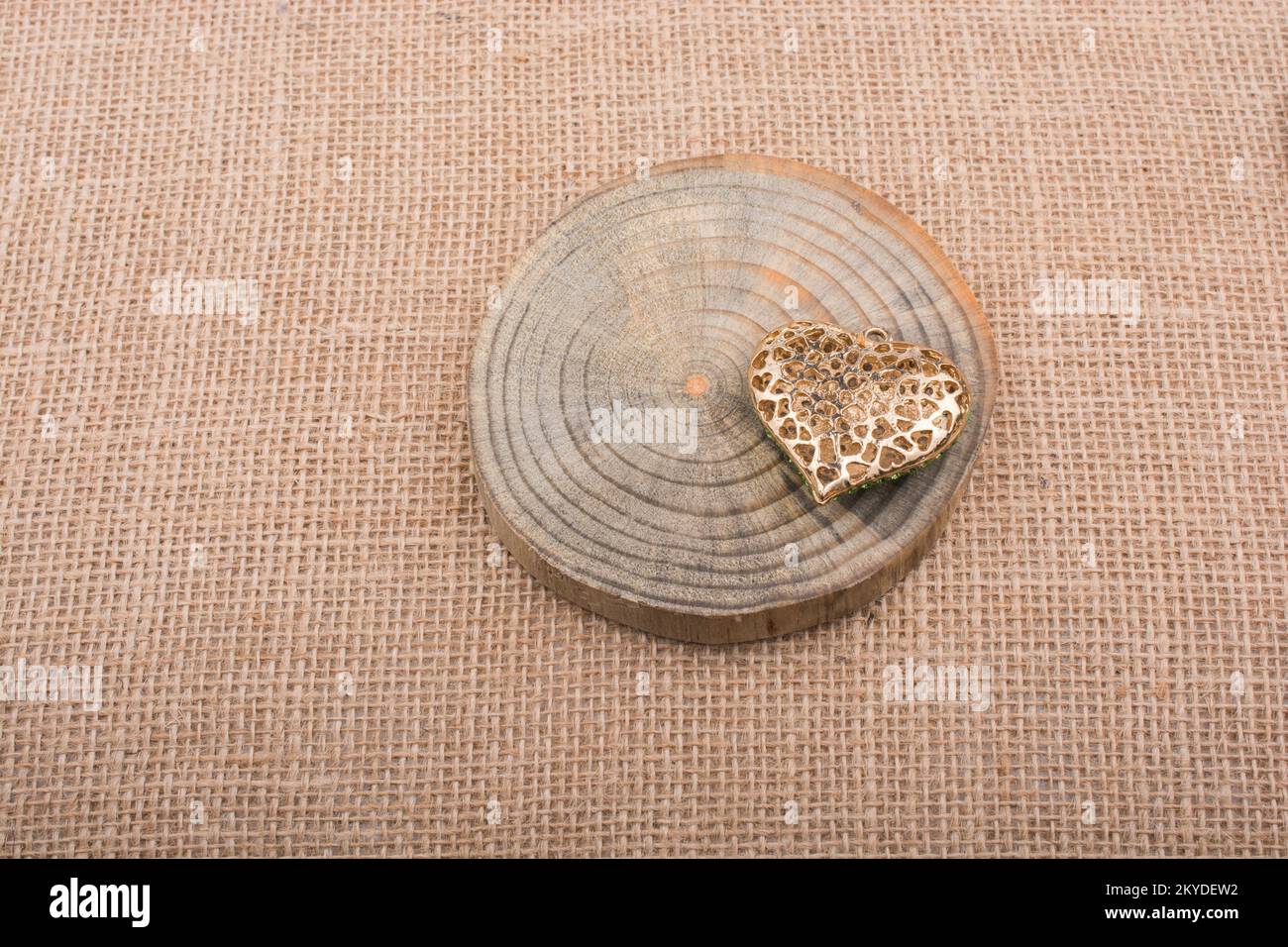 Colorful decorative objects in the shape of a heart Stock Photo - Alamy