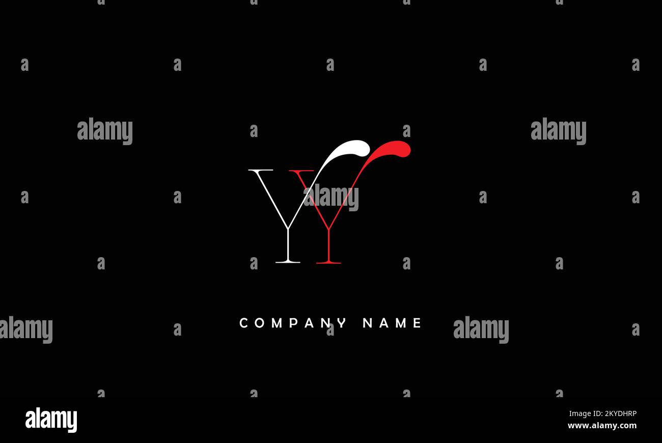 YY Abstract Letters Logo Monogram Stock Vector Image & Art - Alamy