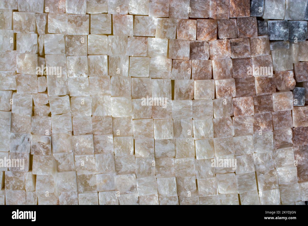 Decorative cubic stone wall as background texture Stock Photo - Alamy