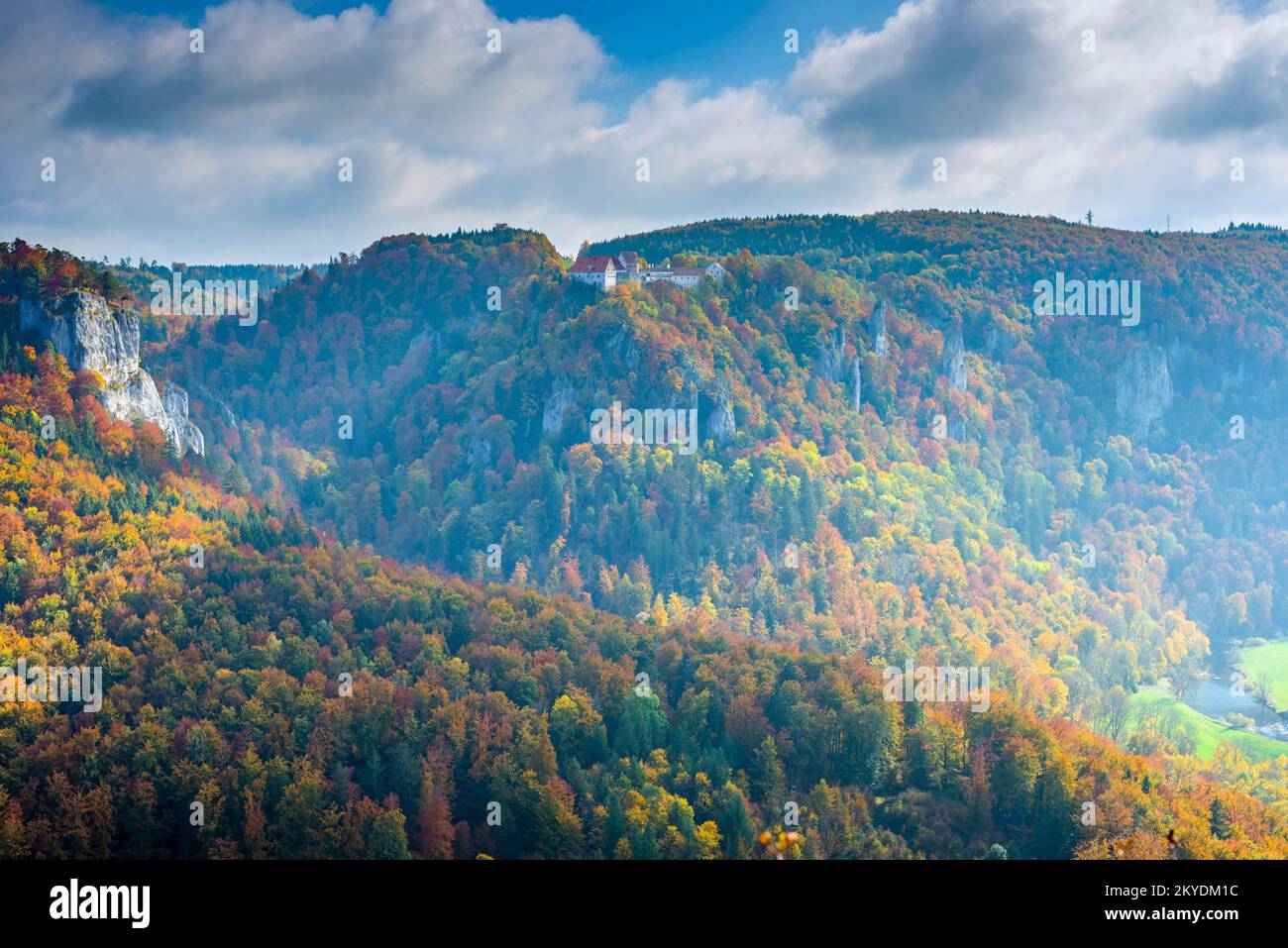 Wildenstein Castle, Upper Danube nature park Park, Swabian Alb, Baden ...