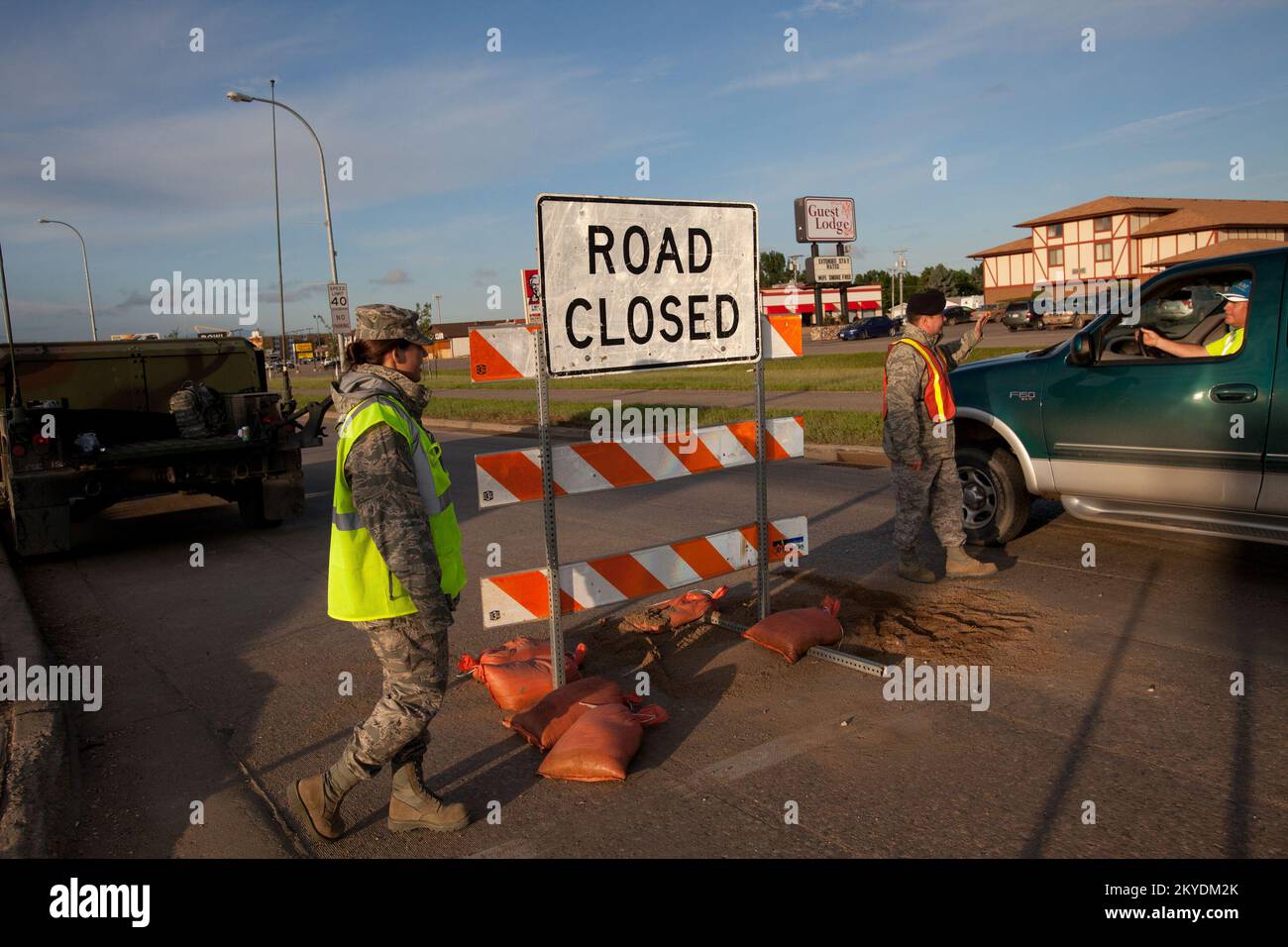 National guard disaster flood hi-res stock photography and images - Alamy