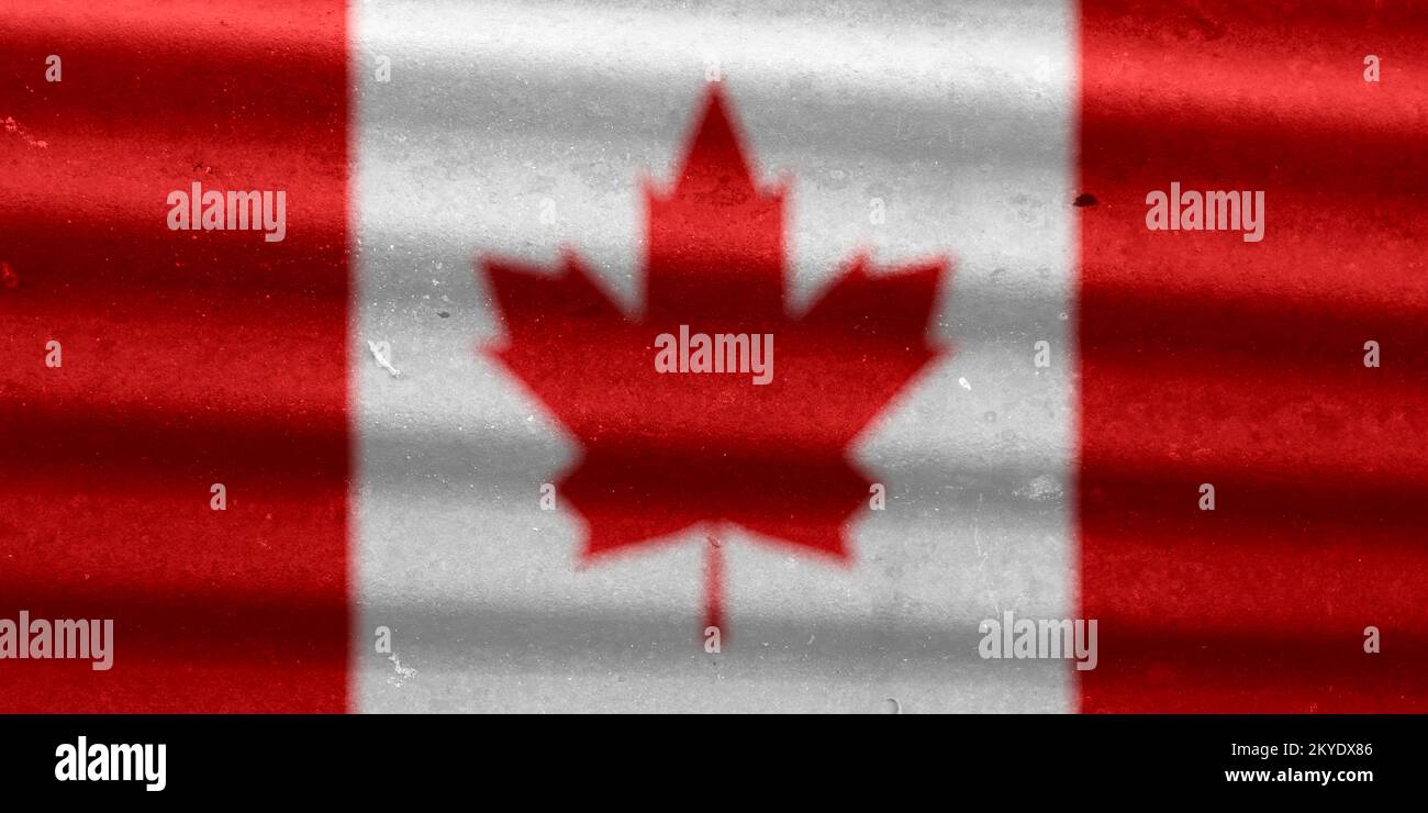 canada flag texture as background Stock Photo - Alamy